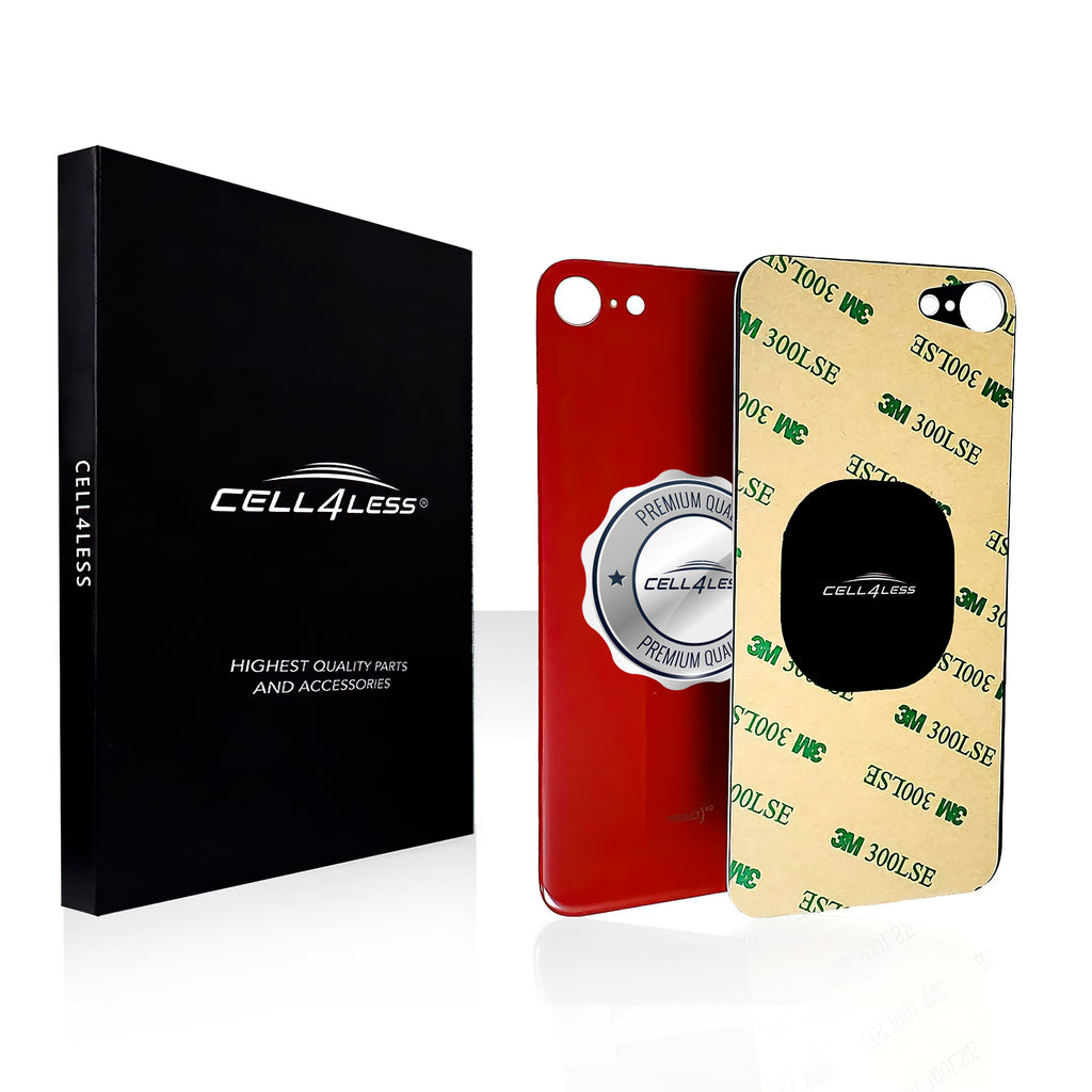 iPhone SE (2020) Back Glass W/Full Body Adhesive, Removal Tool, and Wi ...