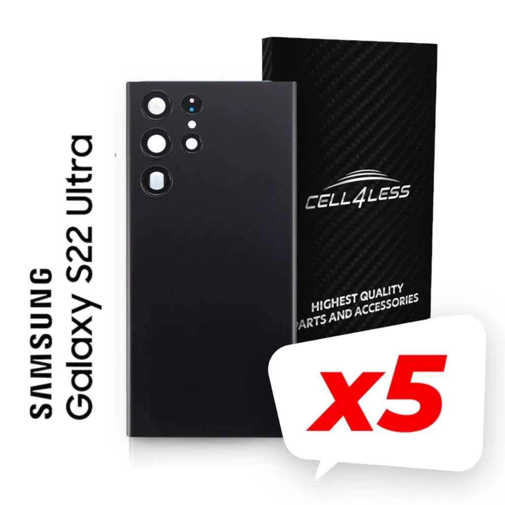 Samsung Galaxy S22 Ultra Replacement Back Glass w/Lens Installed– CELL4LESS