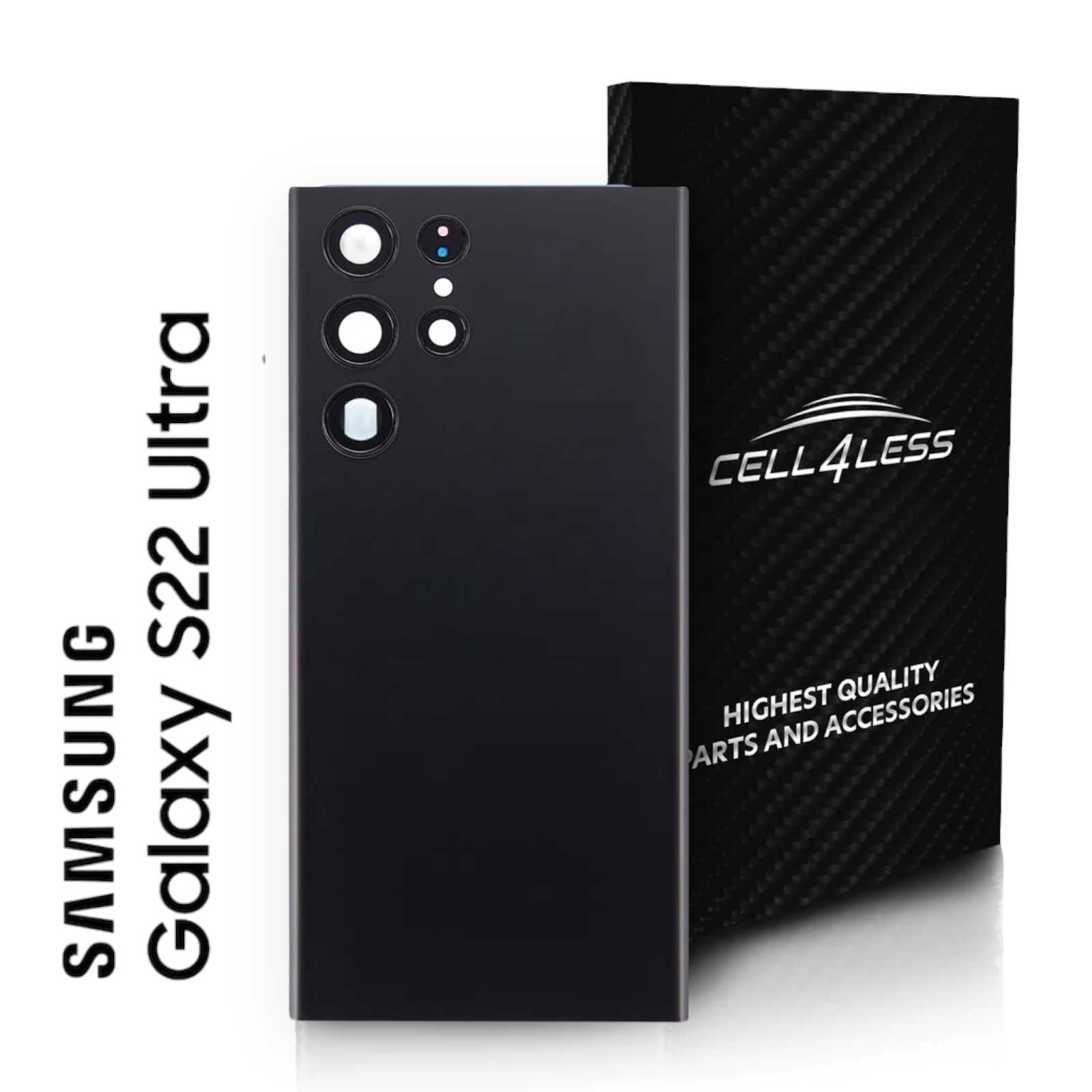 Samsung Galaxy S22 Ultra Replacement Back Glass w/Lens Installed– CELL4LESS