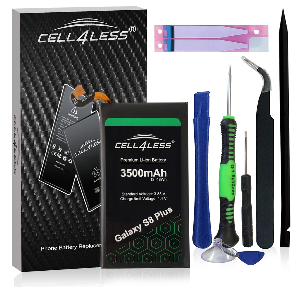 Samsung Galaxy S8+ Plus Battery Replacement Kit Compatible with SM-G95 ...